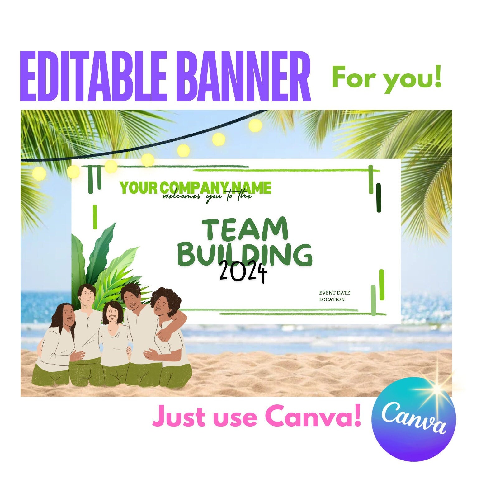 Editable BANNER or TARPAULIN for Your Events - Etsy