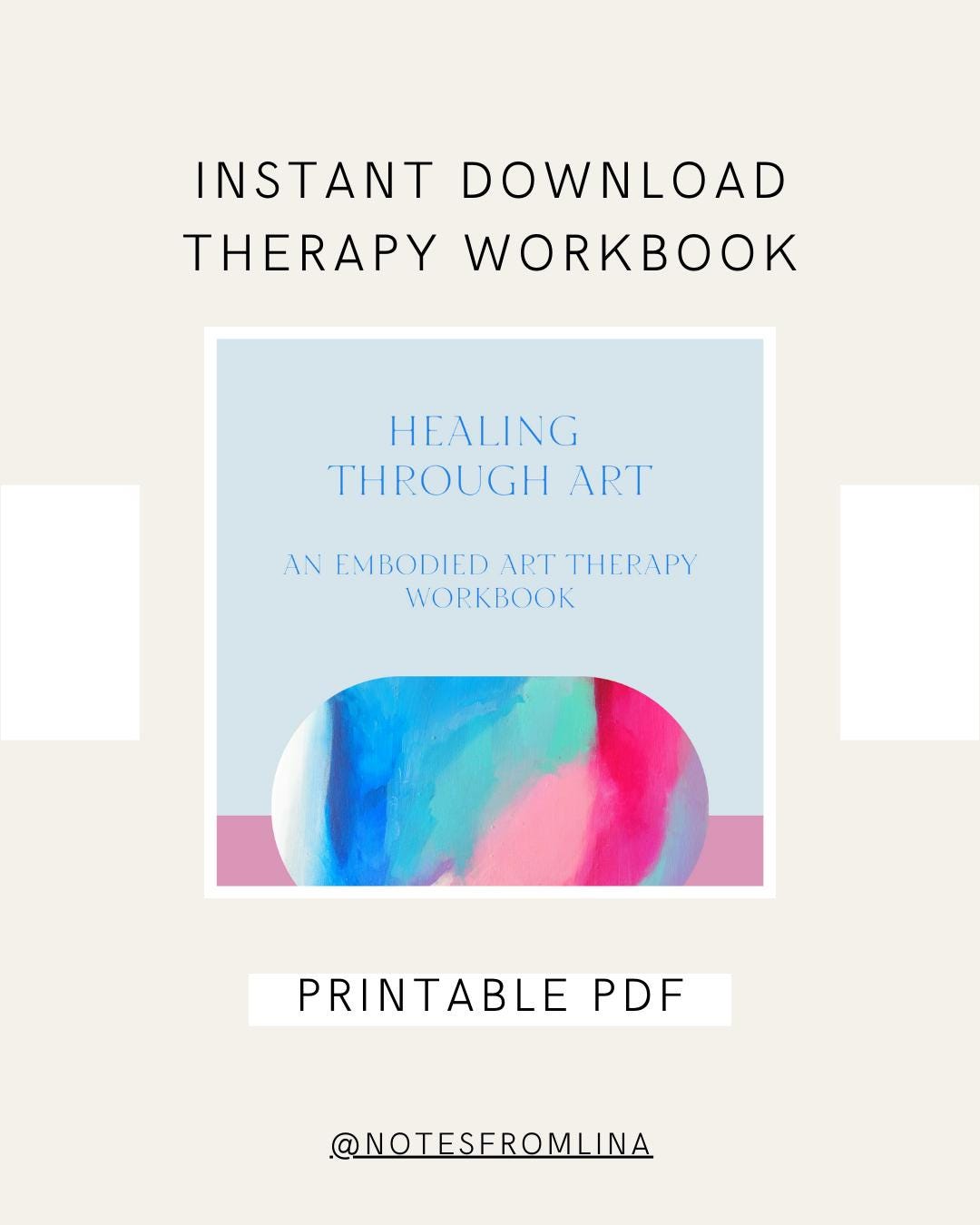 Art Therapy Workbook | Embodied Healing Journal for Self-discovery ...