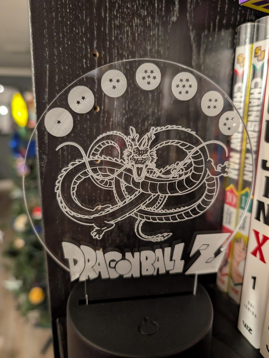 DBZ Dragon Ball Z Shenron Led Night Stand Night Lamp 15 Color LED Table ...