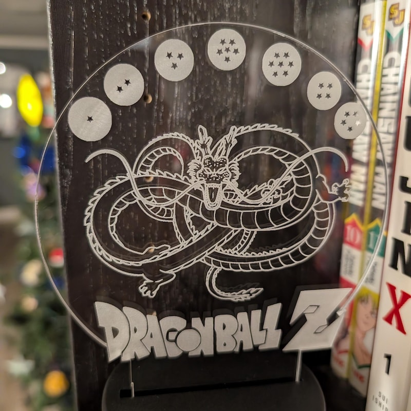 Dragon Ball Z Lamp - Etsy