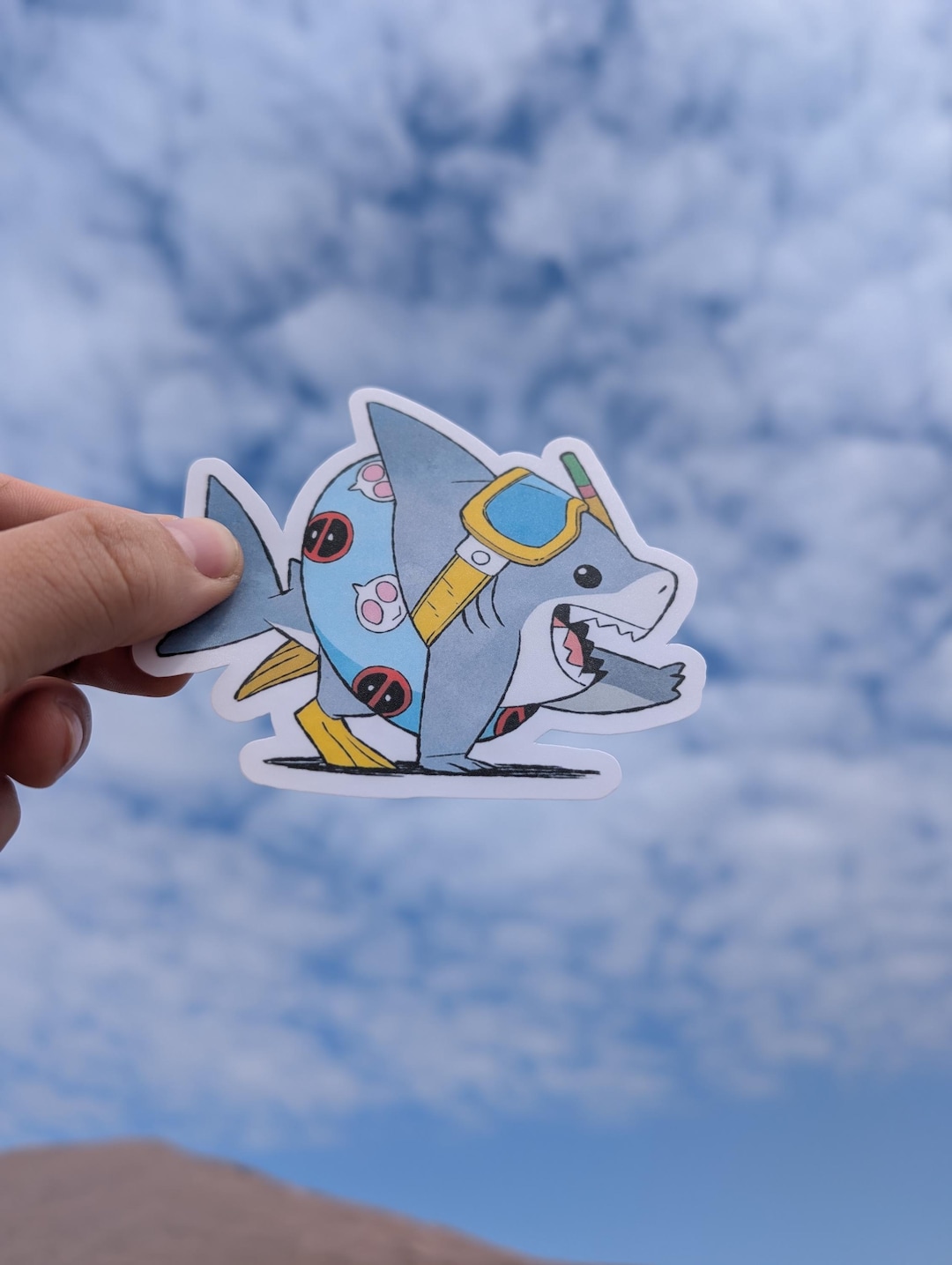 Jeff the Landshark Stickers Rivals Comic Infinity Comic Deadpool ...