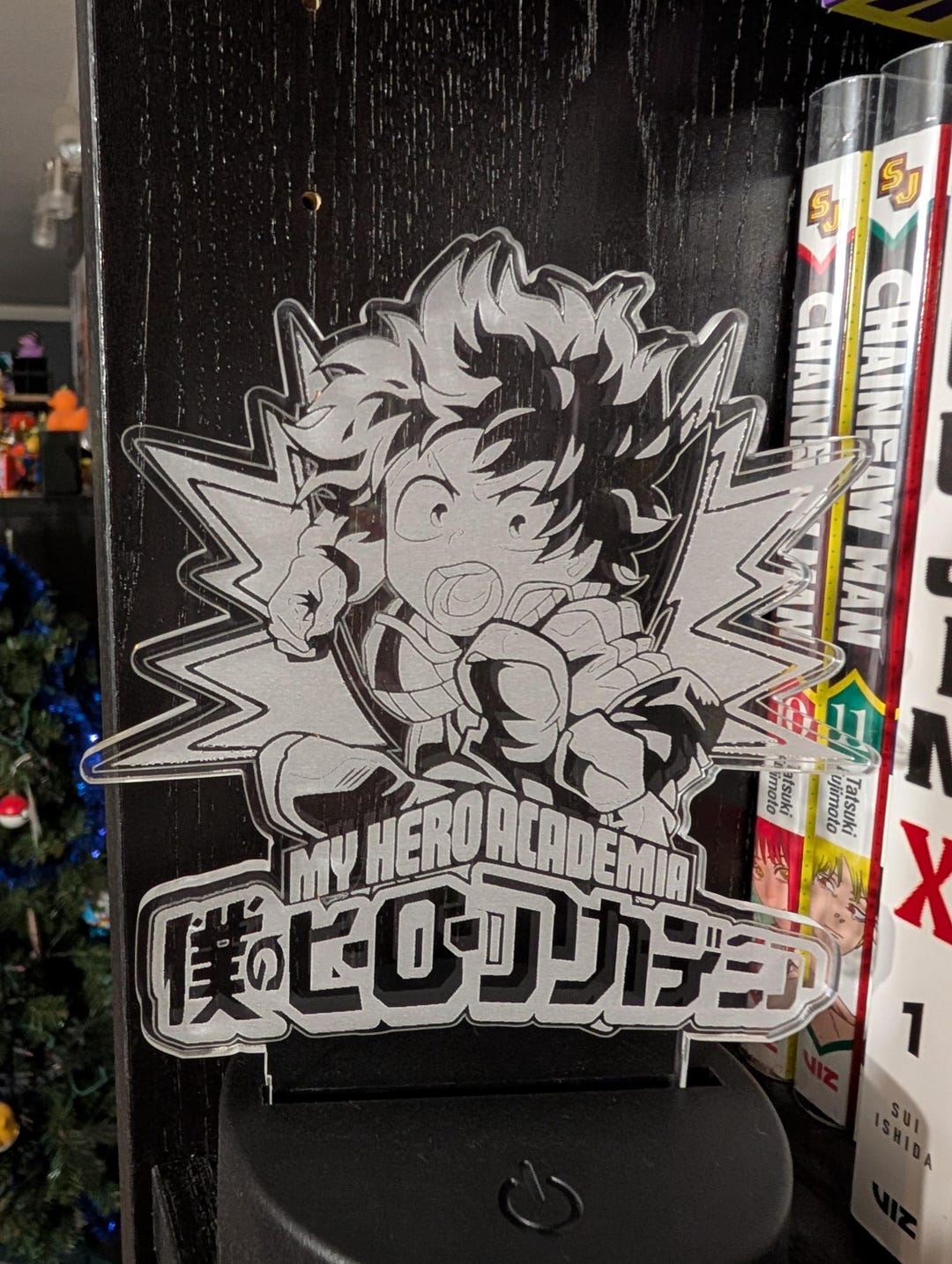 Boku No Hero My Hero Academia Deku Anime Manga 15 Color LED Table Light ...