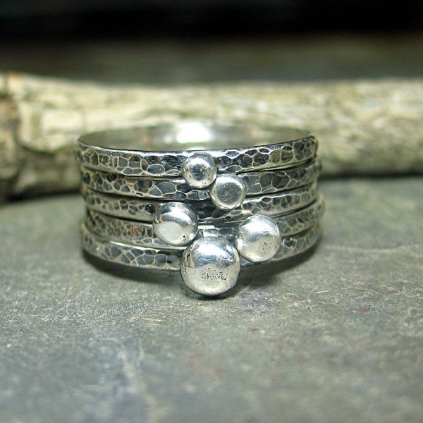 Pebble Ring - Etsy