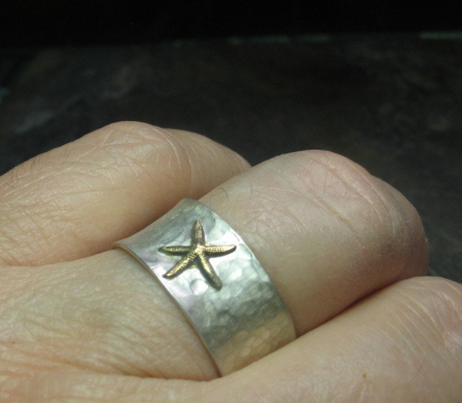 Starfish Ring, Summer Jewelry, Beach, Sealife, Ocean, Sterling Silver ...
