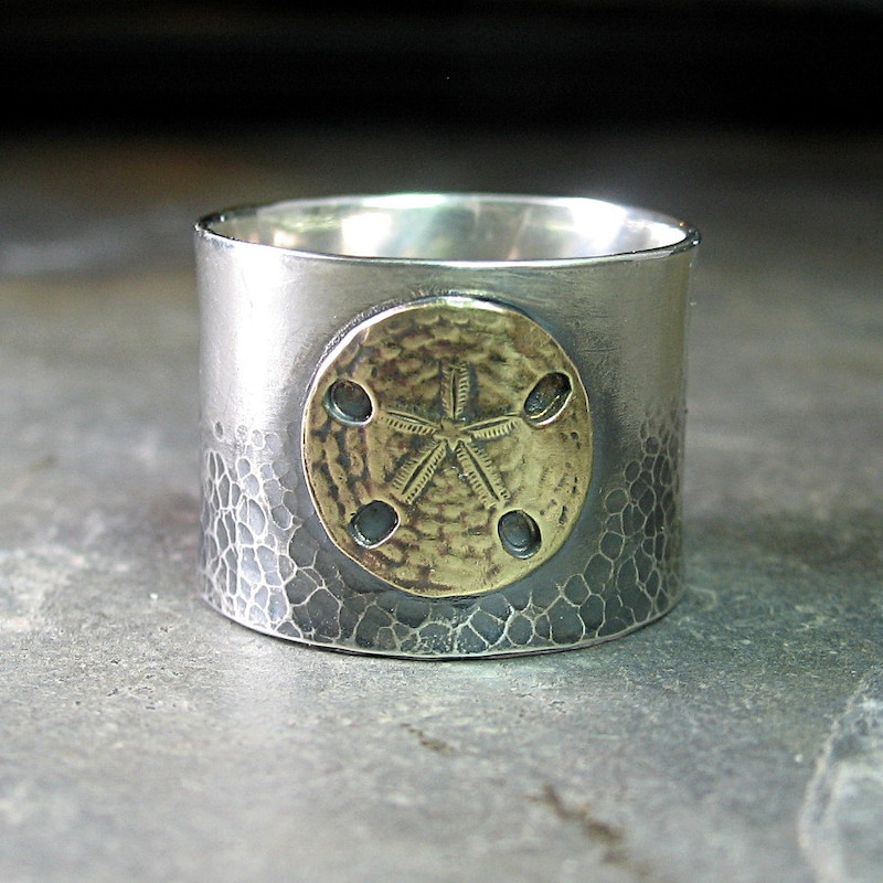 Sand Dollar Ring - Etsy