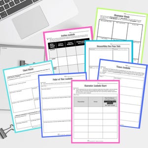Reading Comprehension Bundle Reading Response Task Cards Worksheetsuse ...