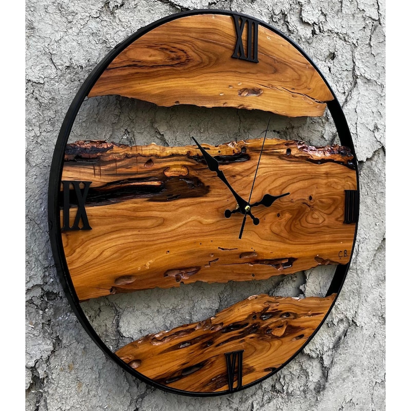 Rustic Wall Clocks - Etsy