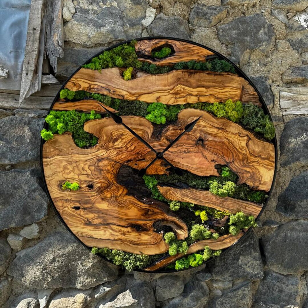 Custom Wall Decor, Natural Wall Decoration, Custom Made Moss & Wood ...