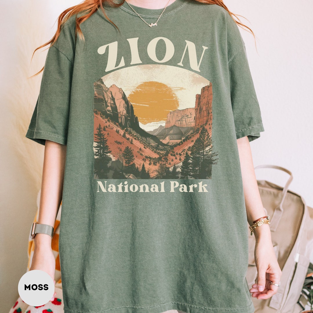Zion National Park T Shirt for Zion Vacation Comfort Colors® Zion ...