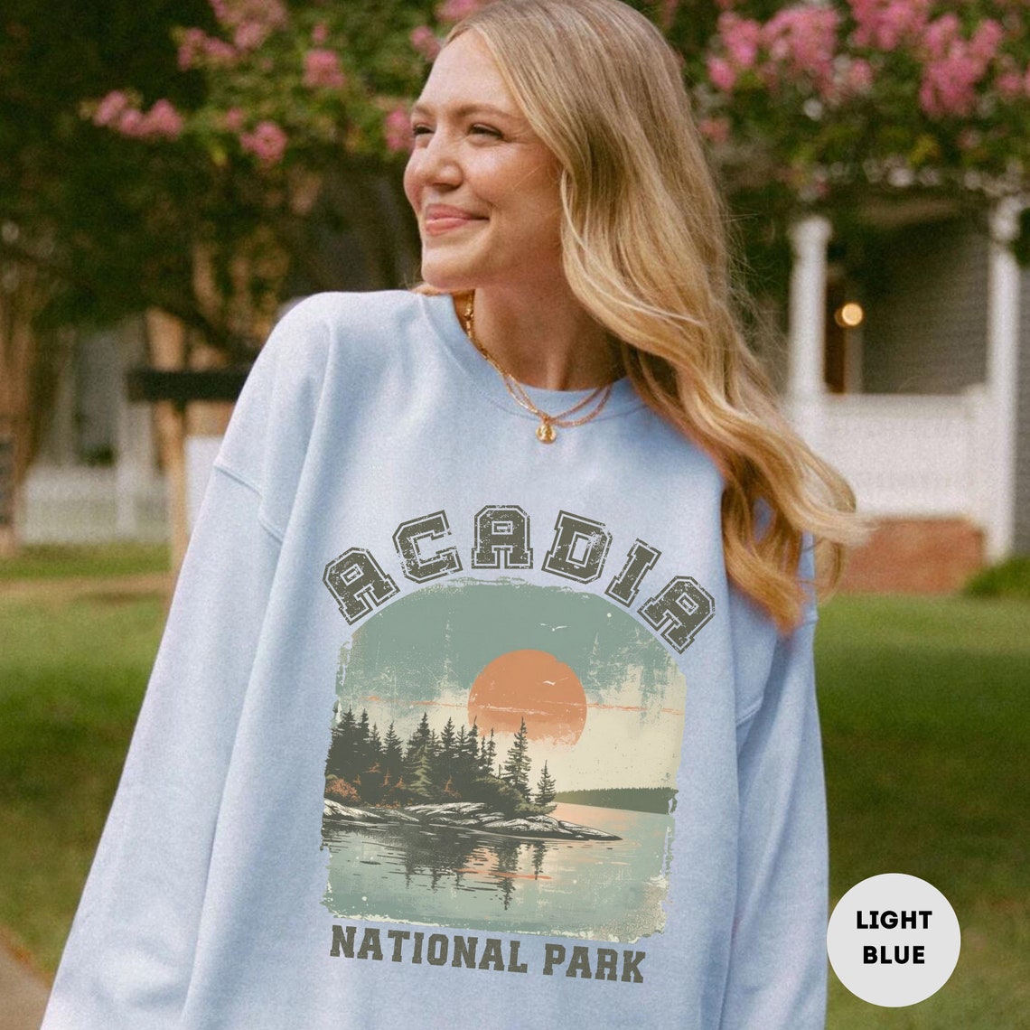 Acadia National Park Sweatshirt for Acadia Vacation Sweater Maine ...