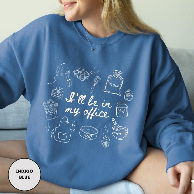Baking Sweatshirt Baker Sweatshirt for Cooking Crewneck for Baking Moms ...