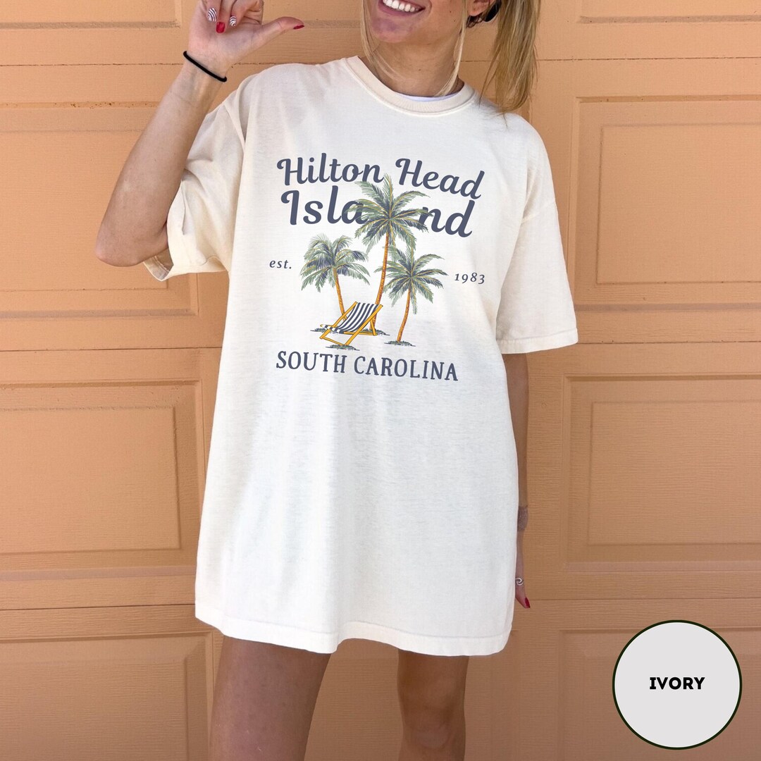 Hilton Head Shirt Comfort Colors South Carolina Vacation Shirt Hilton ...