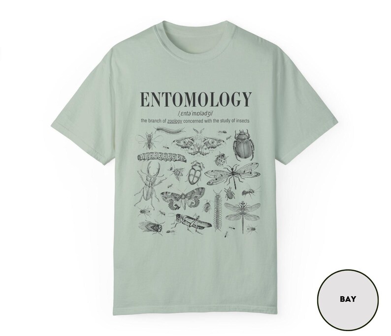 Entomology Shirt Comfort Colors Insect Shirt Gift for Bug Lover Shirt ...