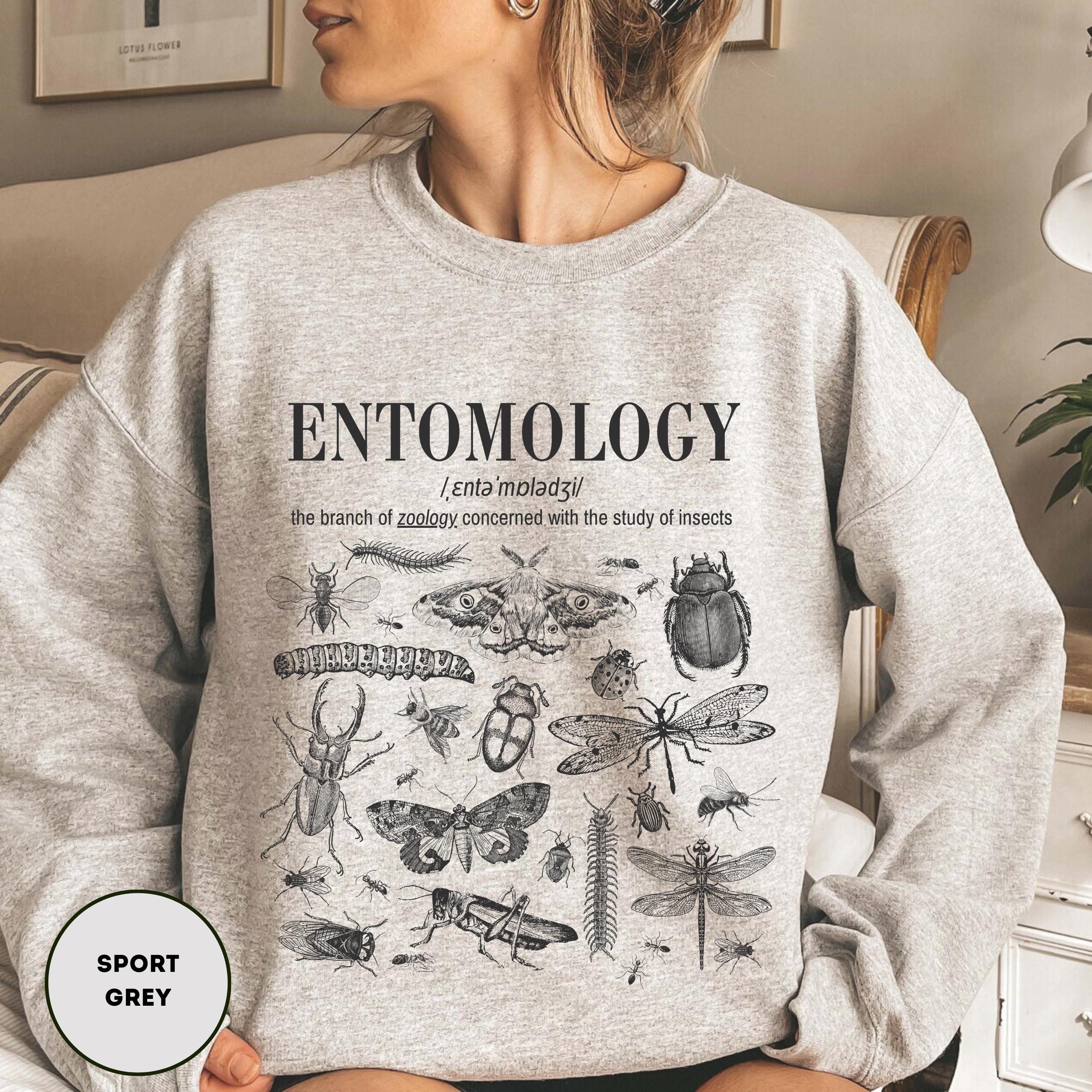 Entomology Sweatshirt Insect Crewneck Gift for Bug Lover Shirt ...