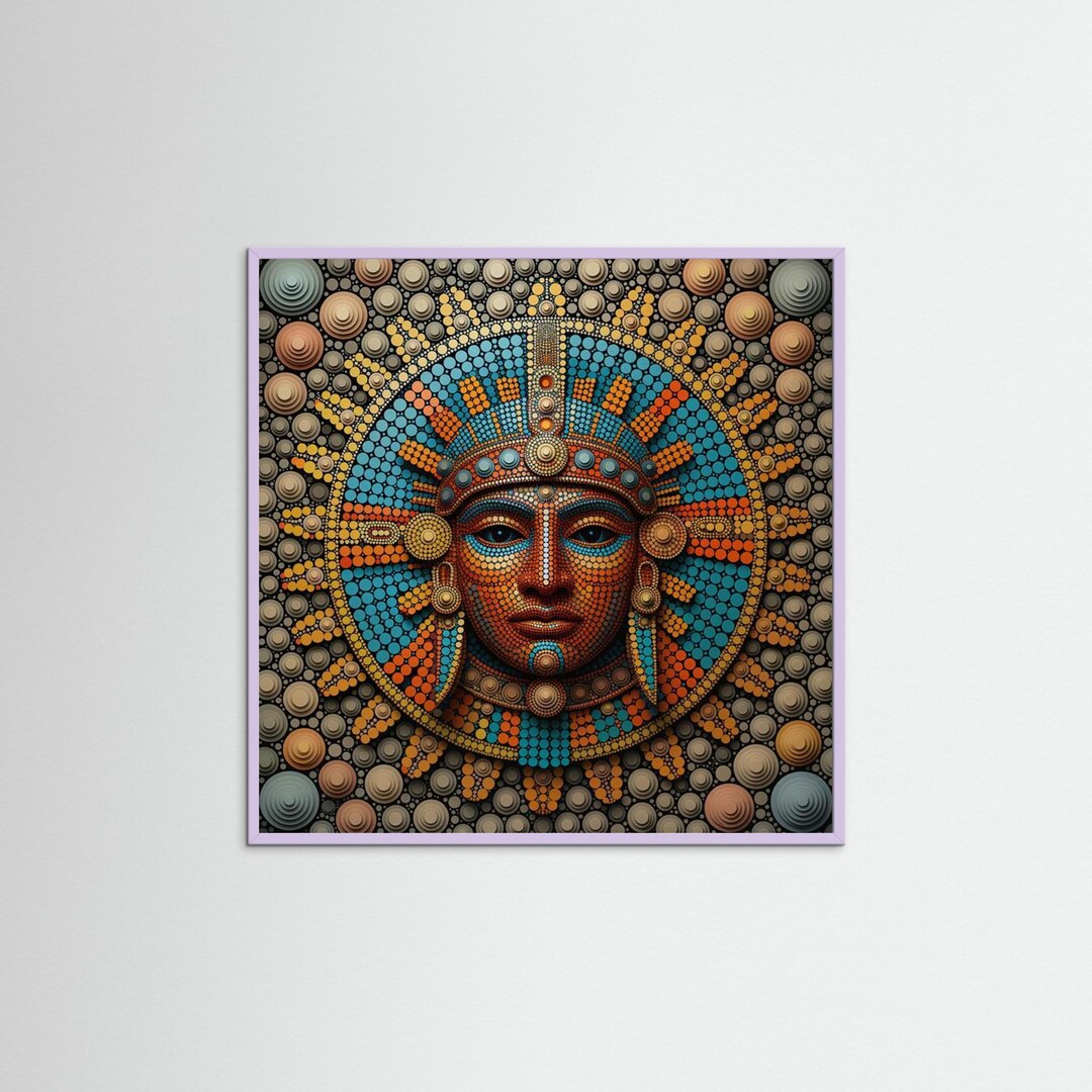 Aztec Inca-god (paper) - Etsy