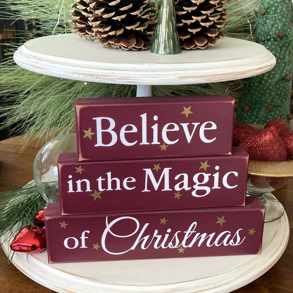 Christmas Shelf Sitter Sign - Etsy