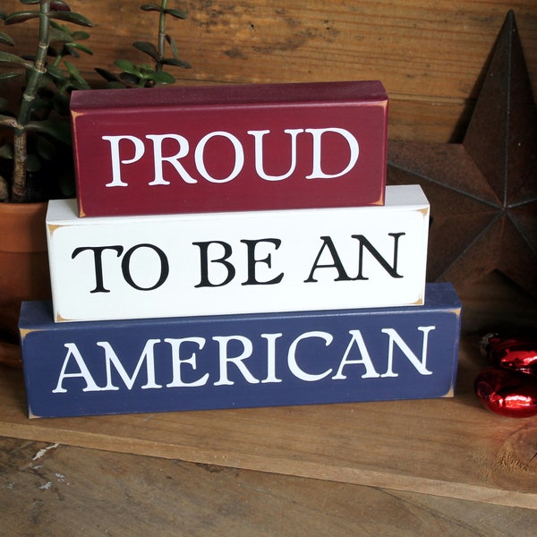 Americana Blocks - Etsy