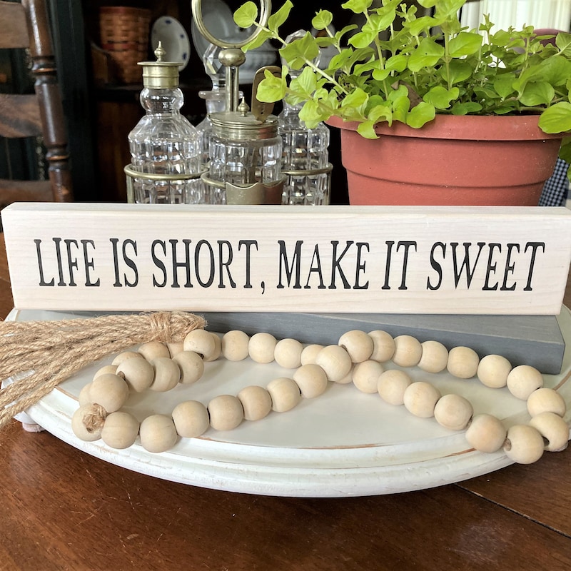 Life is Sweet Sign - Etsy