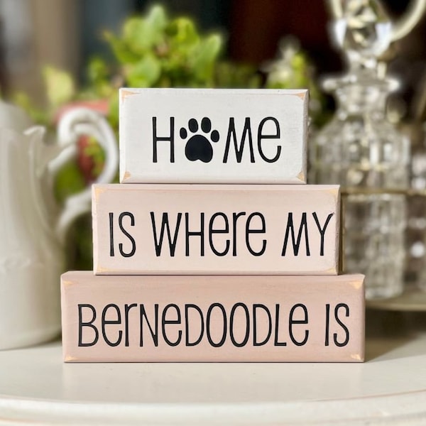 Dog Stacking Blocks - Etsy