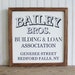 Christmas Sign Bailey Bros. Building and Loan Bedford Falls - Etsy