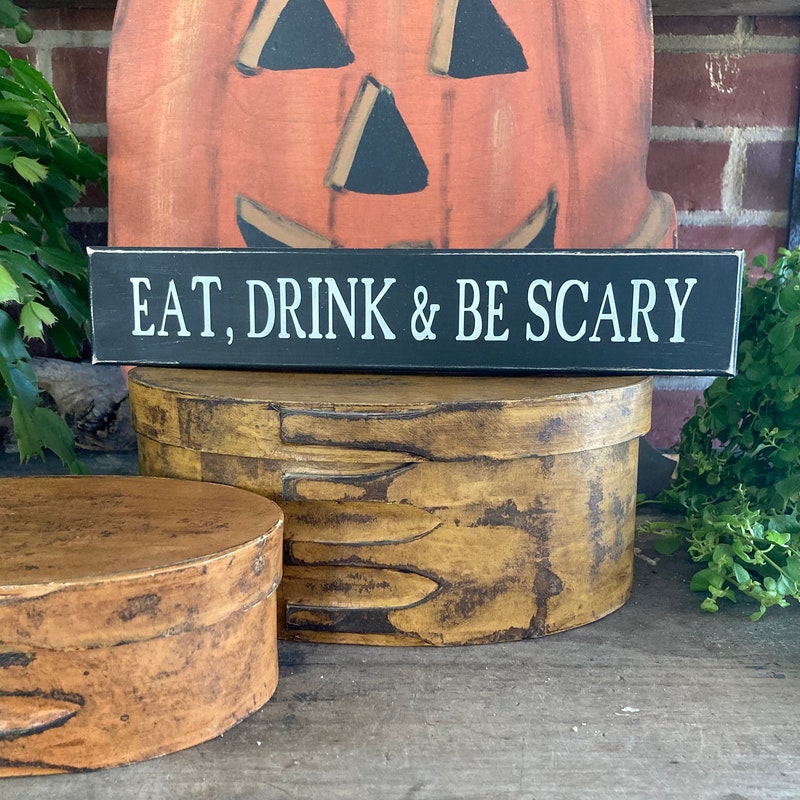 Scary Sign - Etsy