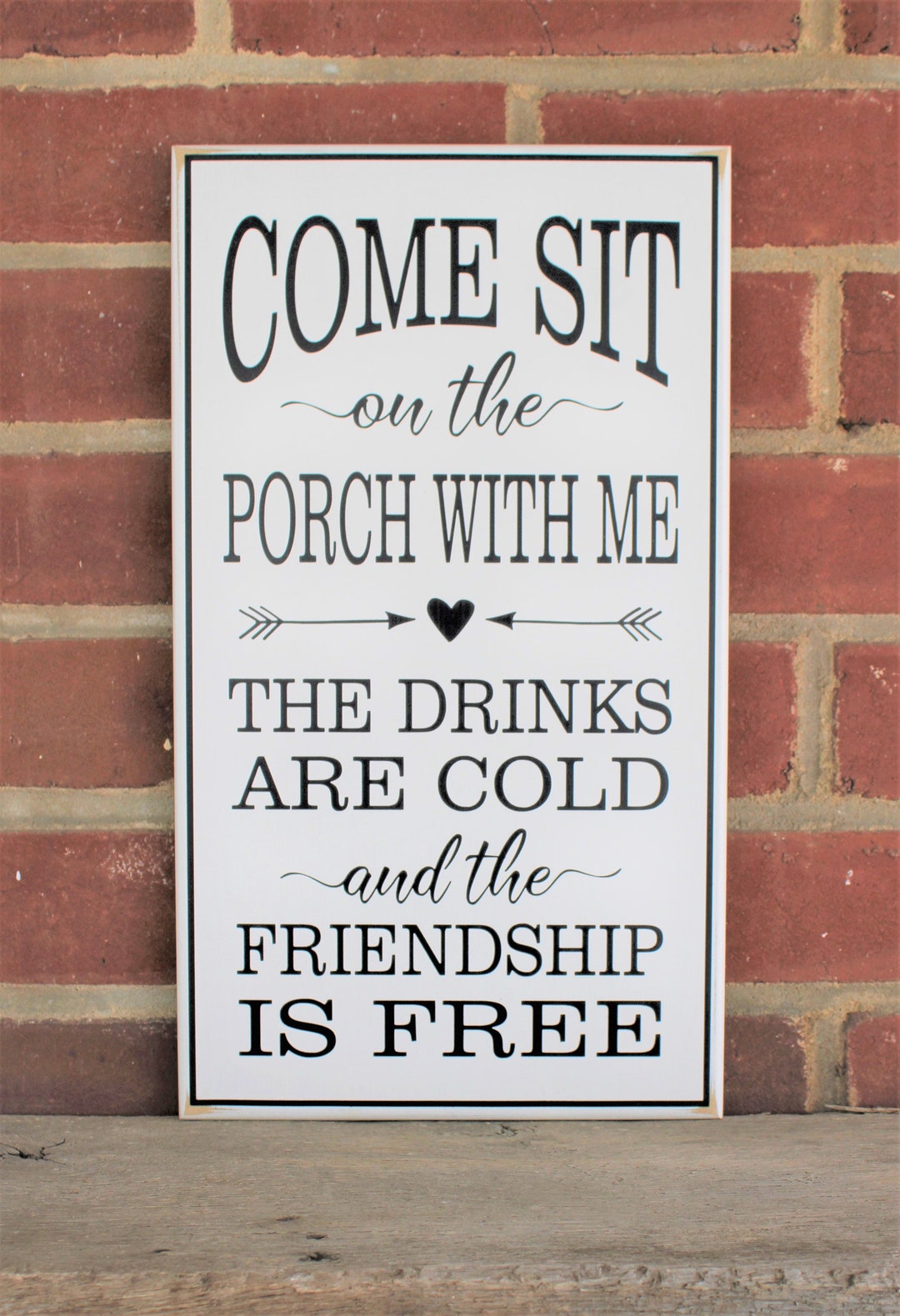 Come Sit on the Porch With Me Welcome Sign for Family and Friends Porch ...