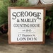 Christmas Sign / Scrooge and Marley Counting House / Christmas Carol ...