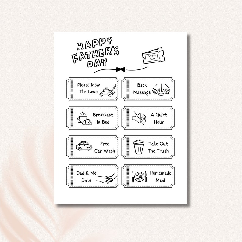 Father's Day Coloring Bundle | Printable Coloring Pages & Coupons for ...