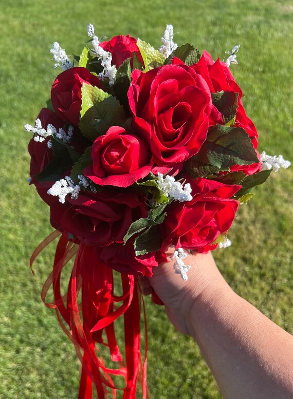 Red Roses Bouquet For Prom
