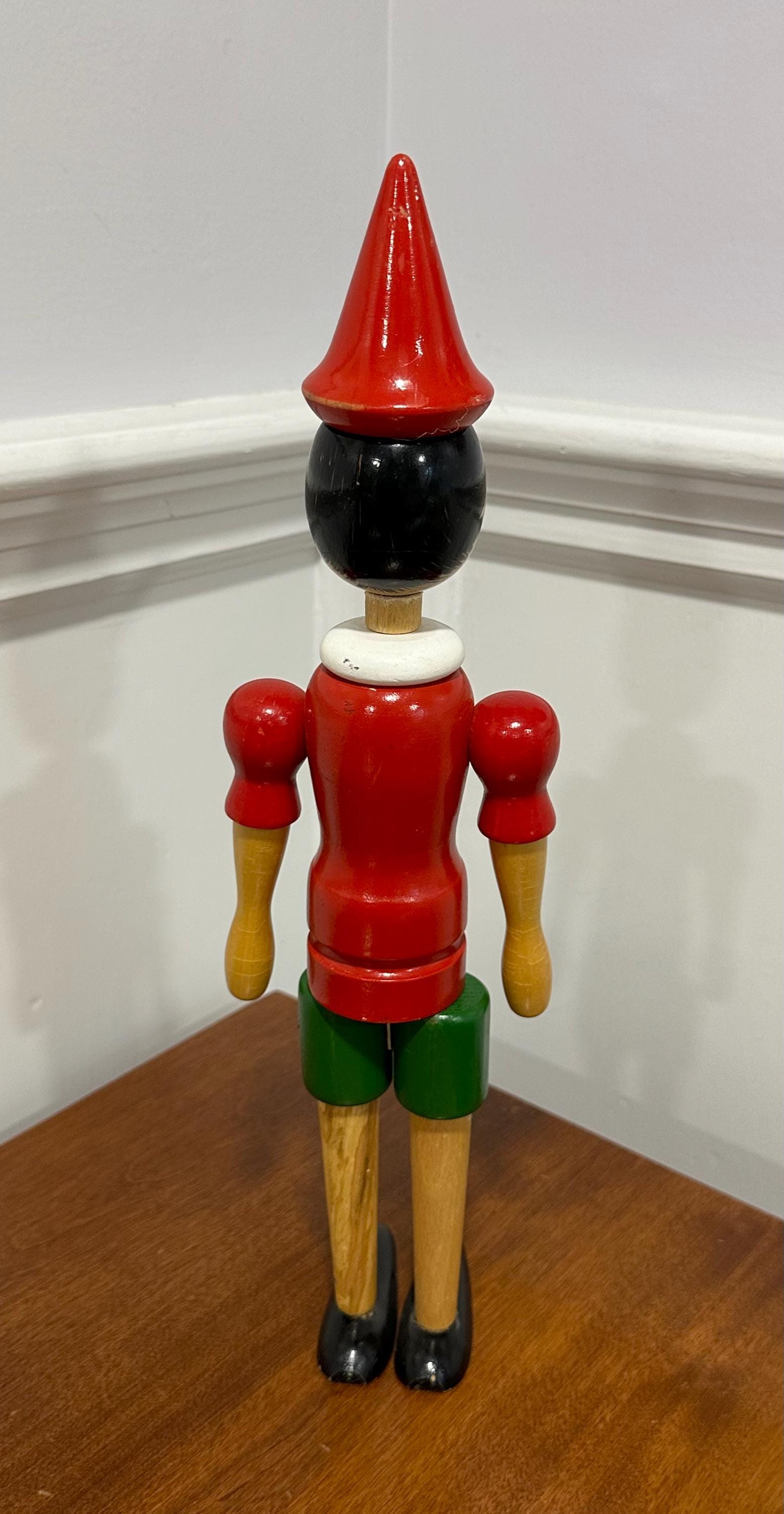 Vintage Pinocchio Handcrafted Doll With Jointed Arms and Legs - Etsy