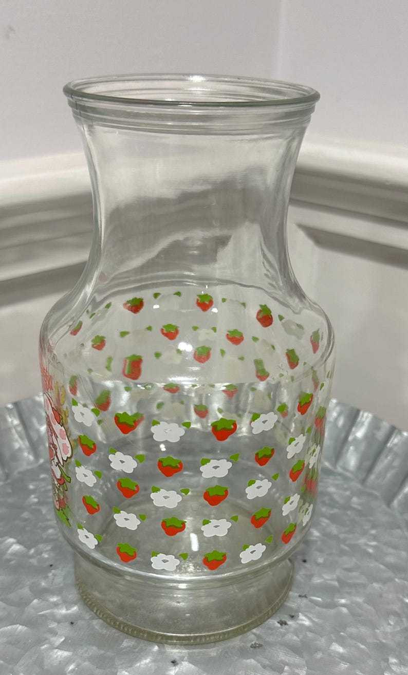 Vintage Strawberry Shortcake and Lemon Meringue Pitcher - Etsy