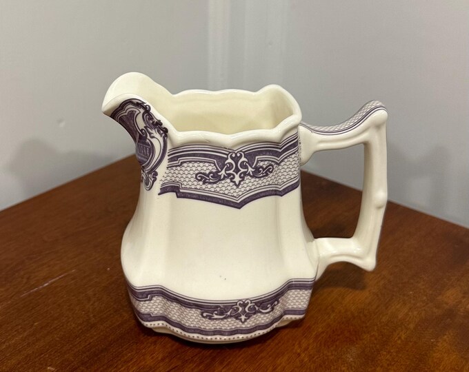 Vintage Violet Transferware by Two's Company Purple Creamer/small ...