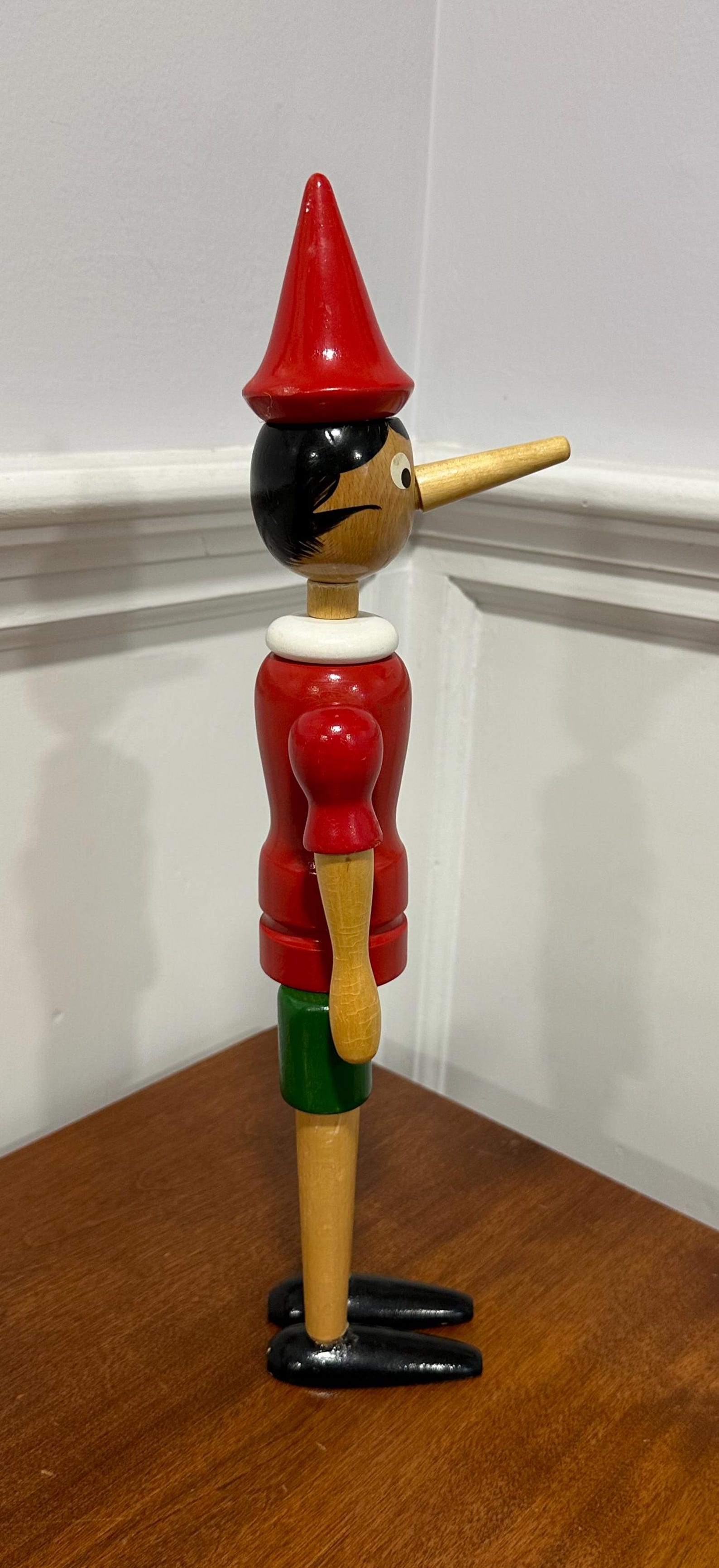 Vintage Pinocchio Handcrafted Doll With Jointed Arms and Legs - Etsy