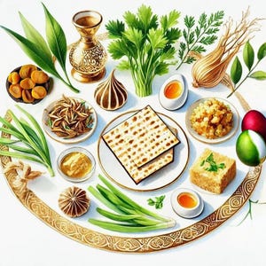 Celebrate Passover (pesach) With 8 Printable Gift Tags | Instant ...
