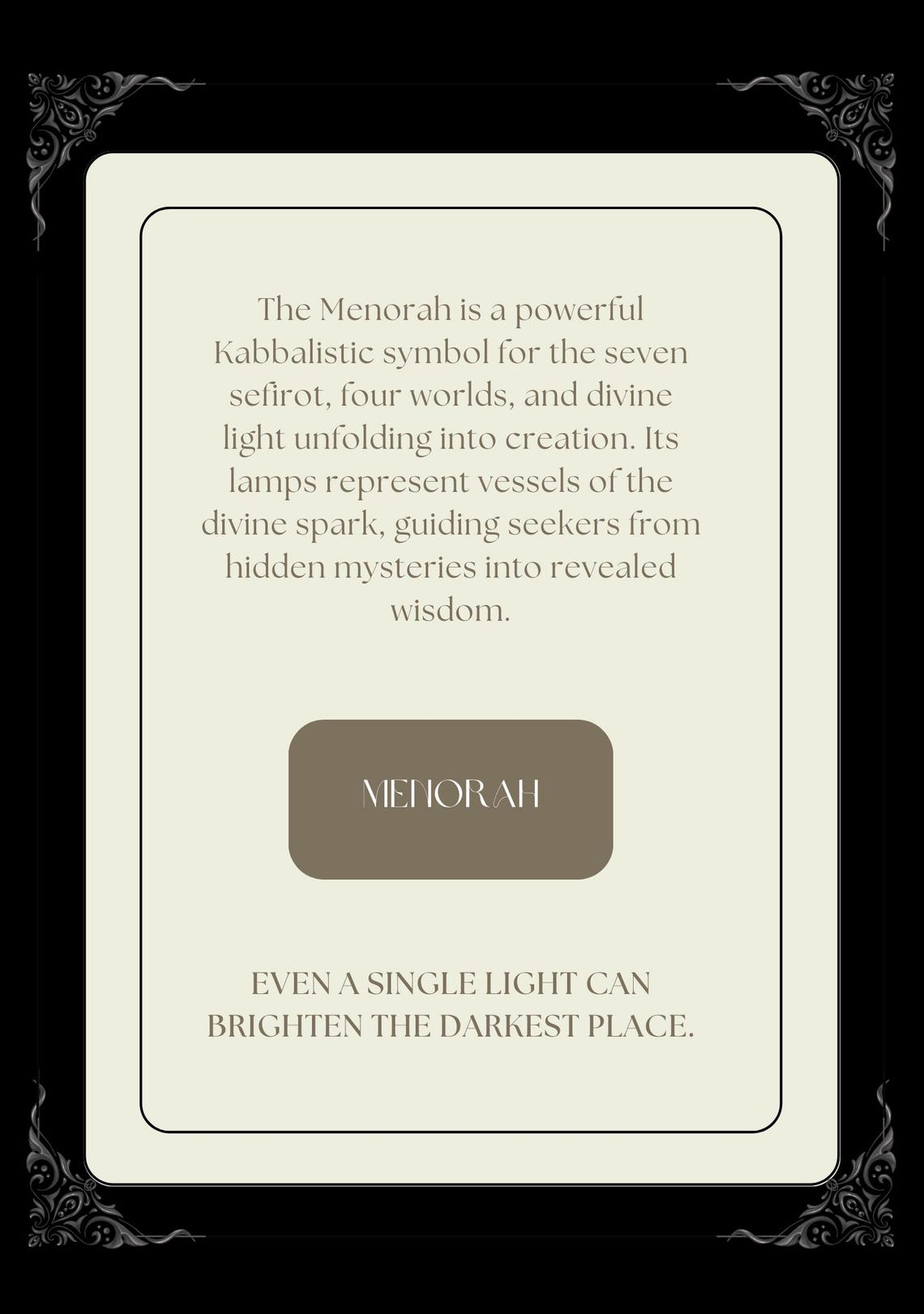 Jewish Symbol Oracle Cards: Kabbalistic Story Deck (digital Download, 9 ...