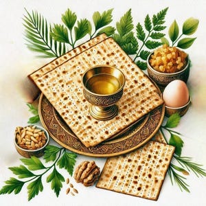 Celebrate Passover (pesach) With 8 Printable Gift Tags | Instant ...