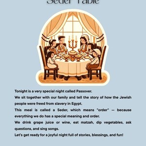 Passover Haggadah for Kids (english With Hebrew) | Printable Pesach ...