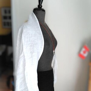 Linen Shrug. Wedding Wrap. Summer Shrug. Bridesmaid Wrap. Linen ...