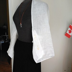 Linen Shrug. Wedding Wrap. Summer Shrug. White Linen. Black Linen ...