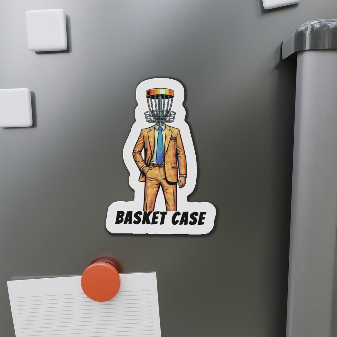 Professional Banger of Chains Disc Golf Magnet, Basket Case Disc Golf ...