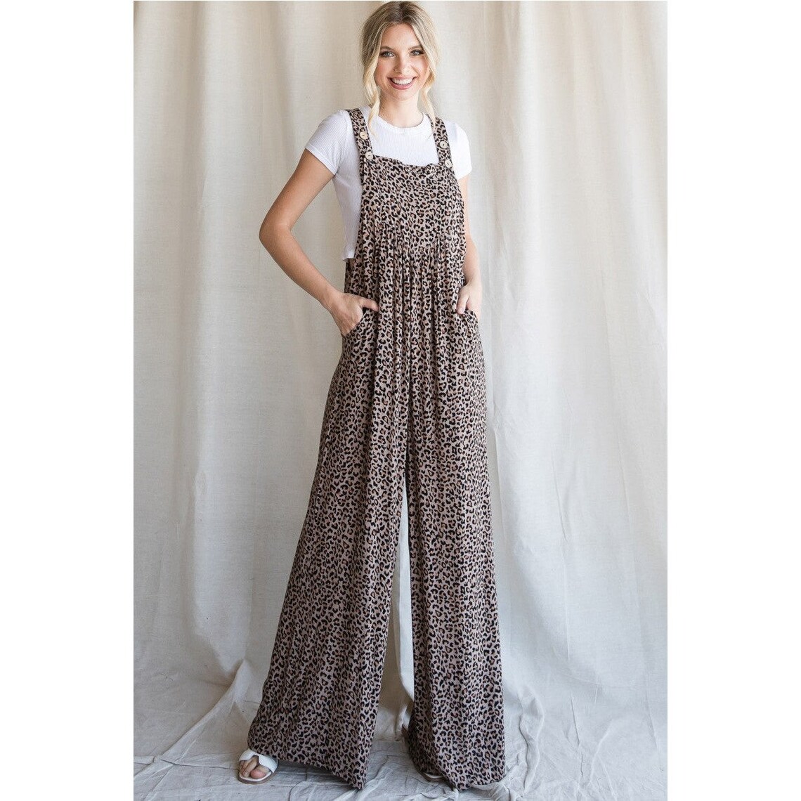 Safari Party Oversized Jumpsuit Overalls in Taupe - Etsy