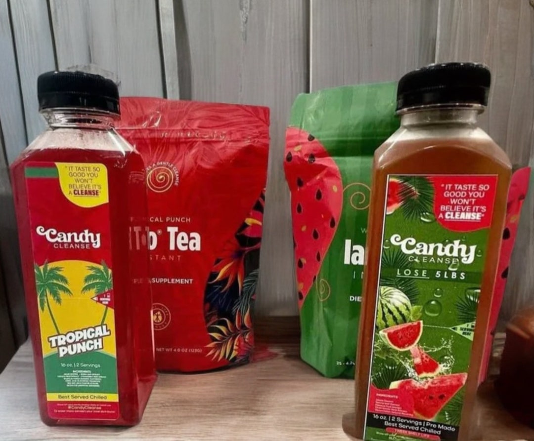 Candy Cleanse (7 Bottles/week Supply) Pre-made - Etsy