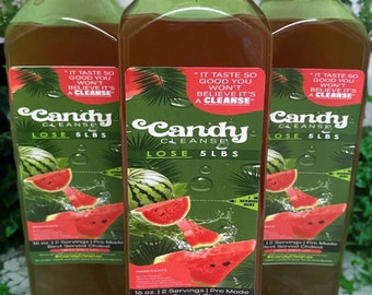 Candy Cleanse Pre-made Bottles - Etsy