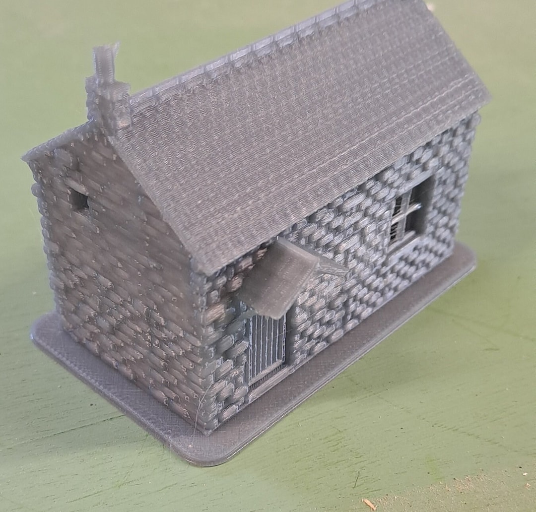 00 Gauge, Model Train, 3d Printed, Workers Cottage - Etsy