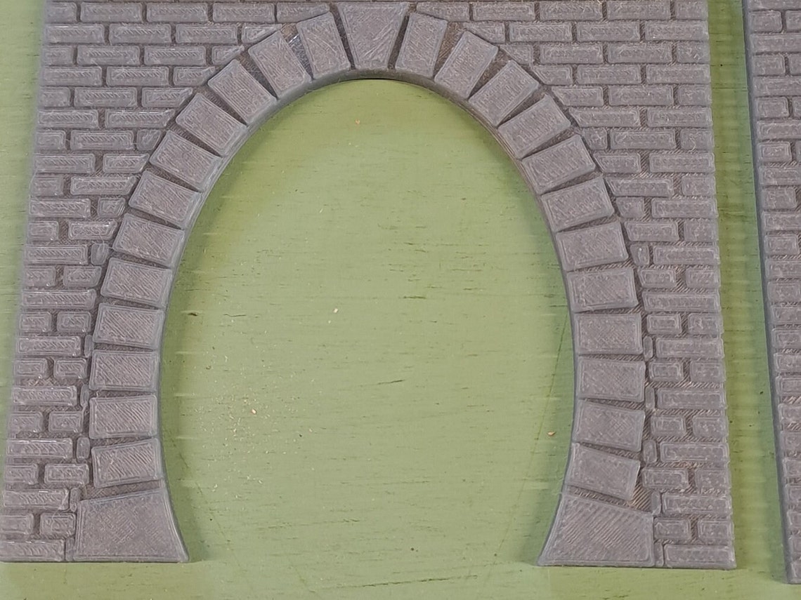00 Gauge Model Railway/train 3d Printed Tunnel Entrance - Etsy