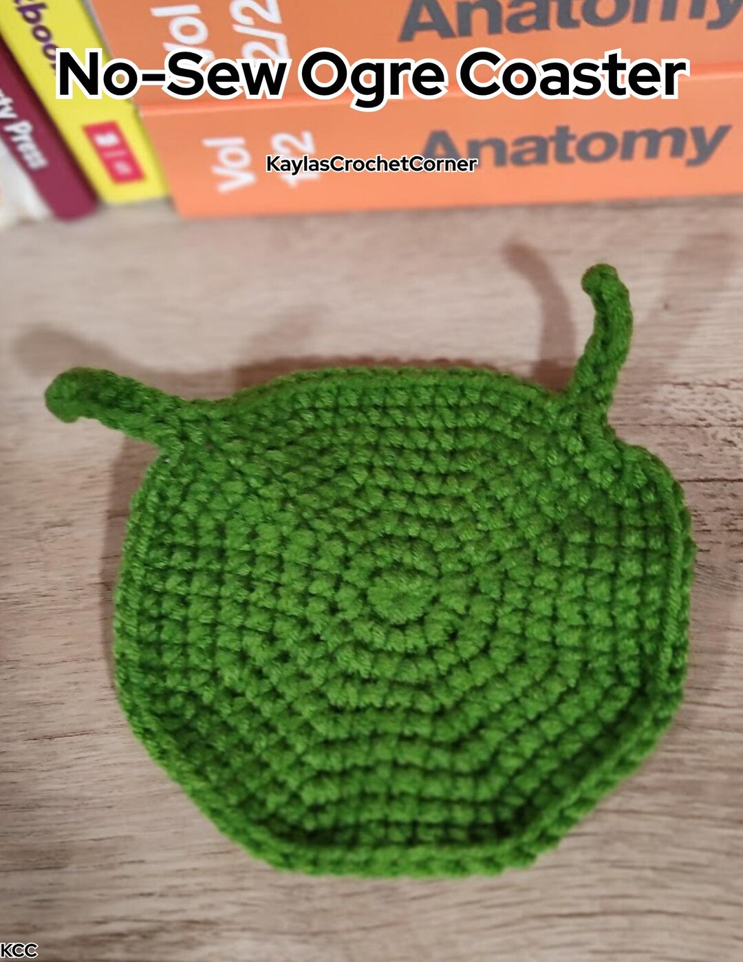 No-sew Ogre Coaster Crochet Pattern PDF - Etsy