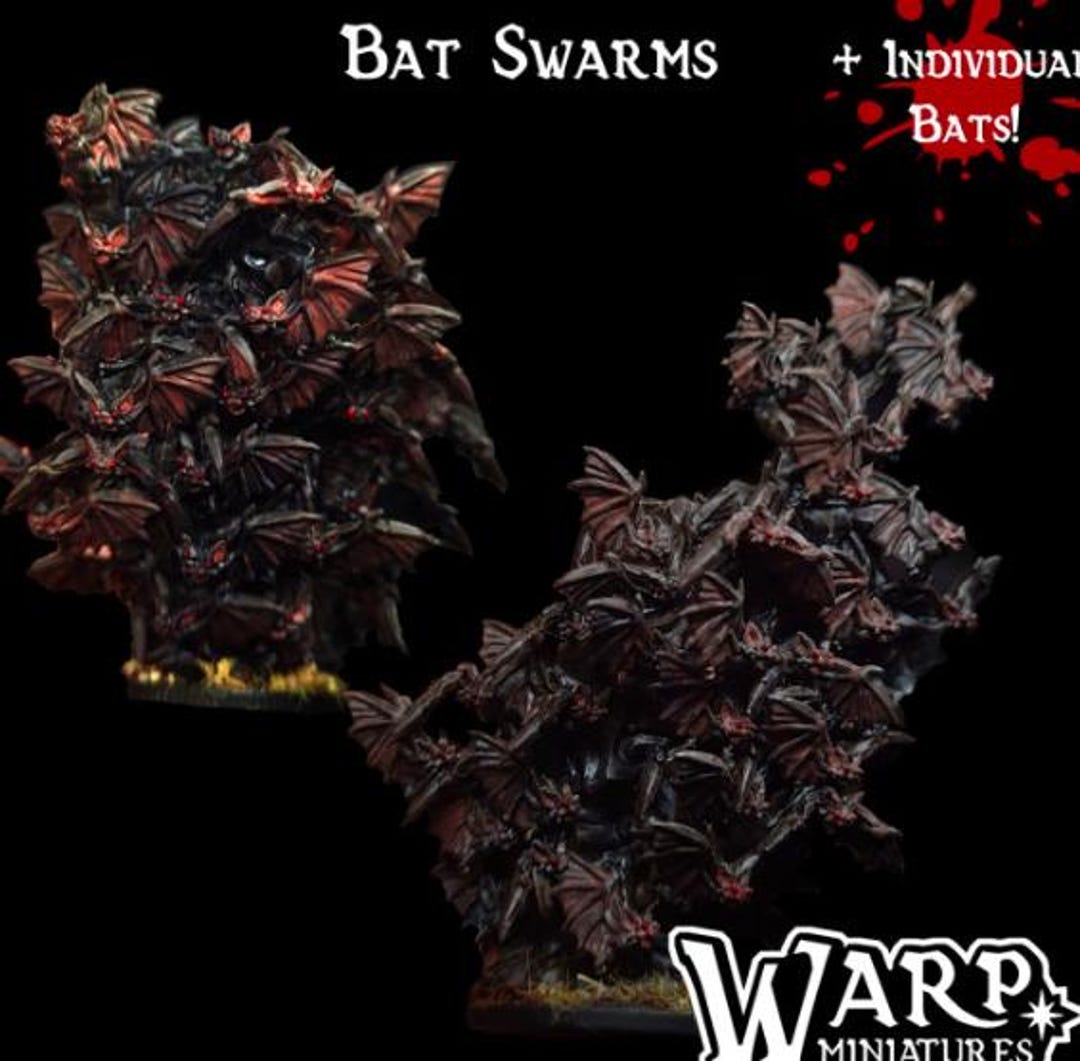 Bat Swarm, Table Top RPG Monster - Etsy