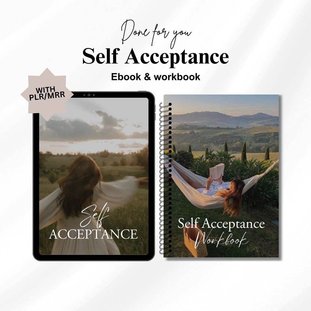 Self Acceptance Ebook and Workbook With Master Resell Rights and ...