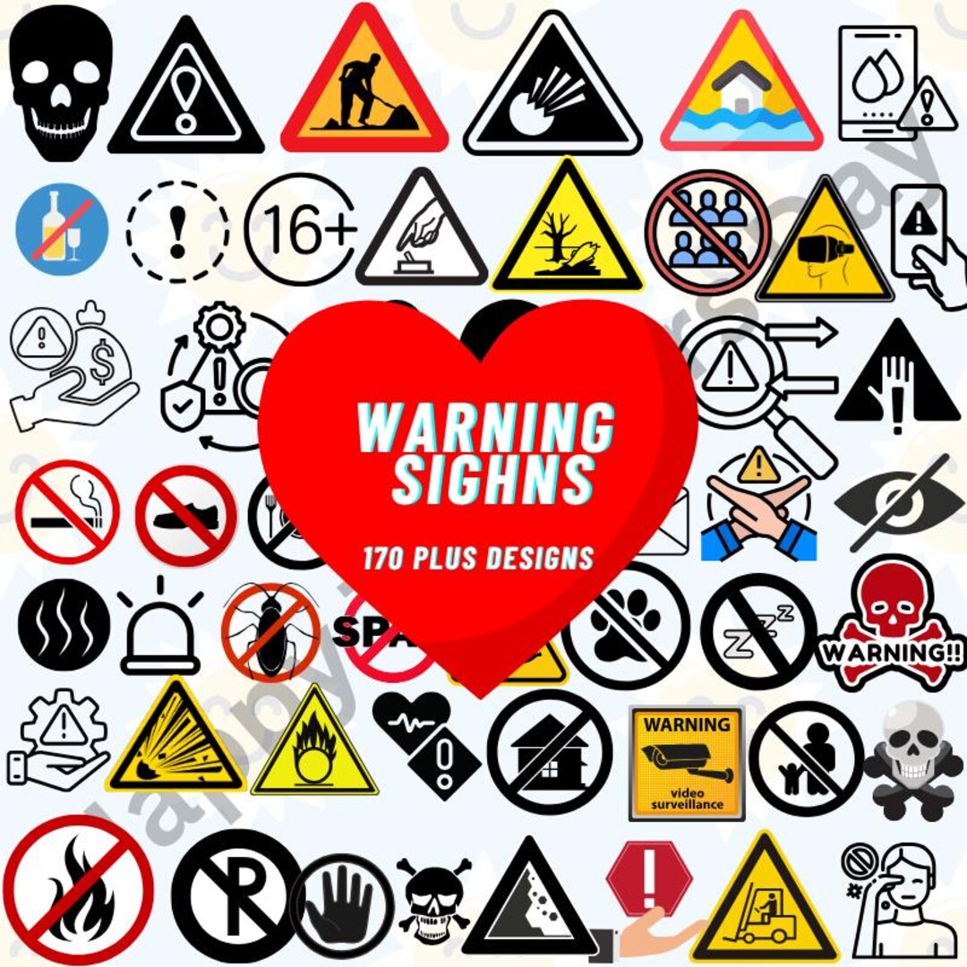 Traffic Road Sign SVG, Traffic Signs Clipart, Traffic Signs Svg Bundle ...