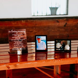 Wedding Signage Memory Table - Etsy
